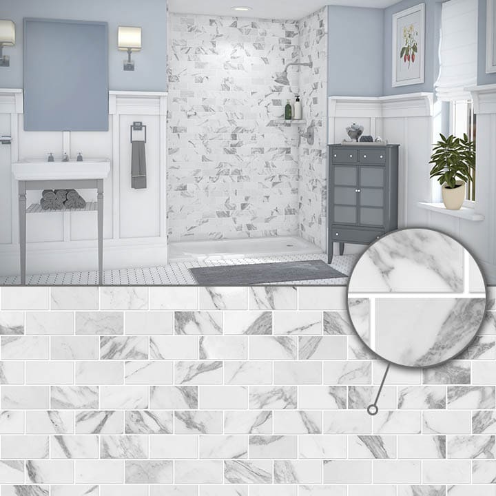 Shower Tile Alternative | Sentrel